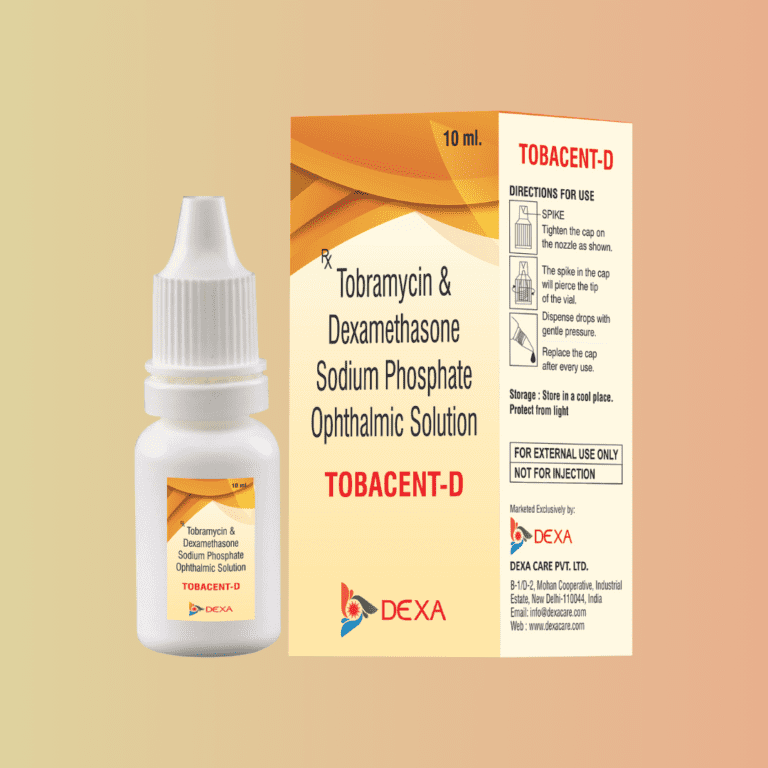 Tobacent D Eye Drops for Effective Relief from Eye Infections